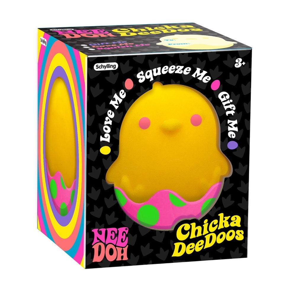 Nee Doh Chicka DeeDoos Stress Squeeze Toy (1 Random Color) - Walmart.com