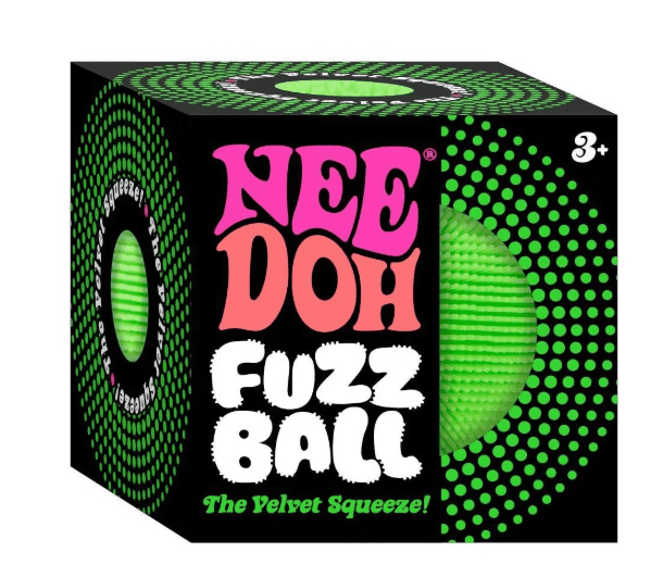 Nee Doh FuzzBall velvet squeeze, 1 random color - Walmart.com