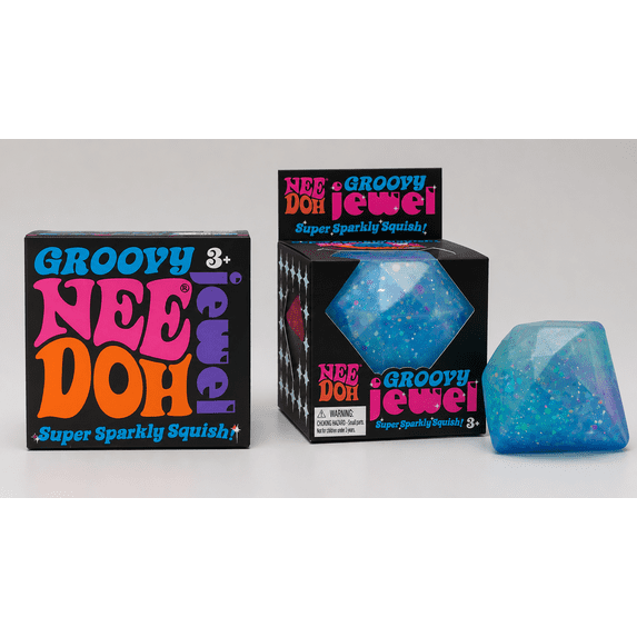 Nee Doh Jewel and Groovy Mini Jewel, 1 of each random colors - Walmart.com