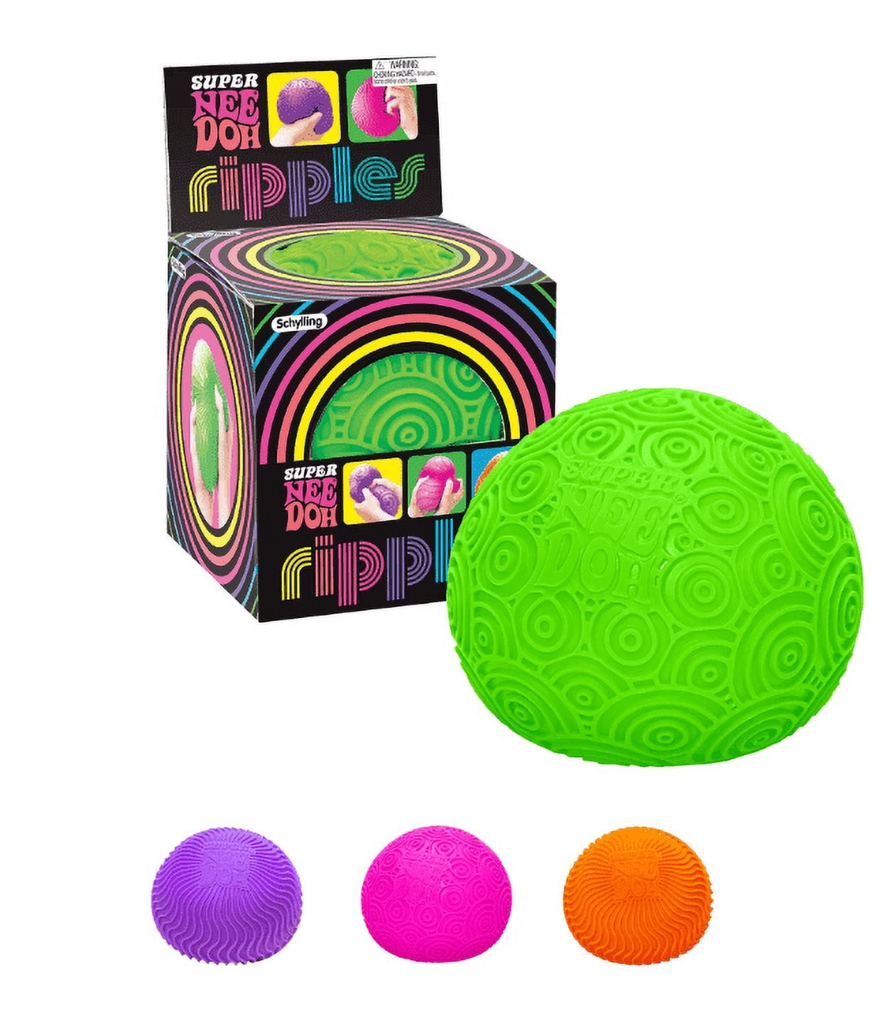 Nee Doh Super Ripples Fidget , Novelty Toy, Multiple Colors, Children ...
