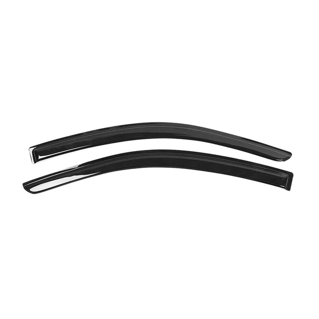 Nee Haoww 2-Door Slim Acrylic Window Visor Sun Rain Guard 2pc Left ...