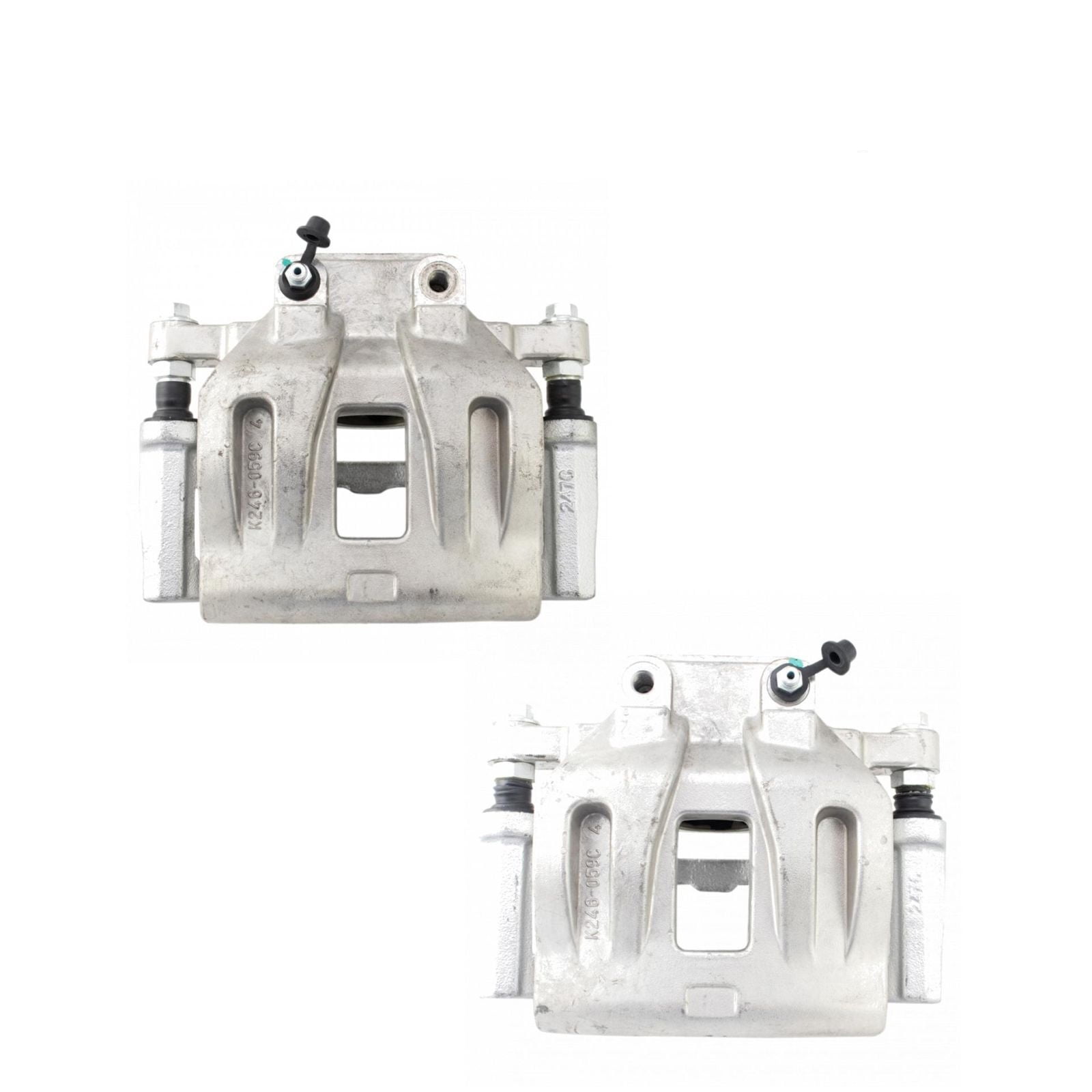 Nee Haoww 2-Piece Disc Brake Caliper Set with Brackets and Hardware ...