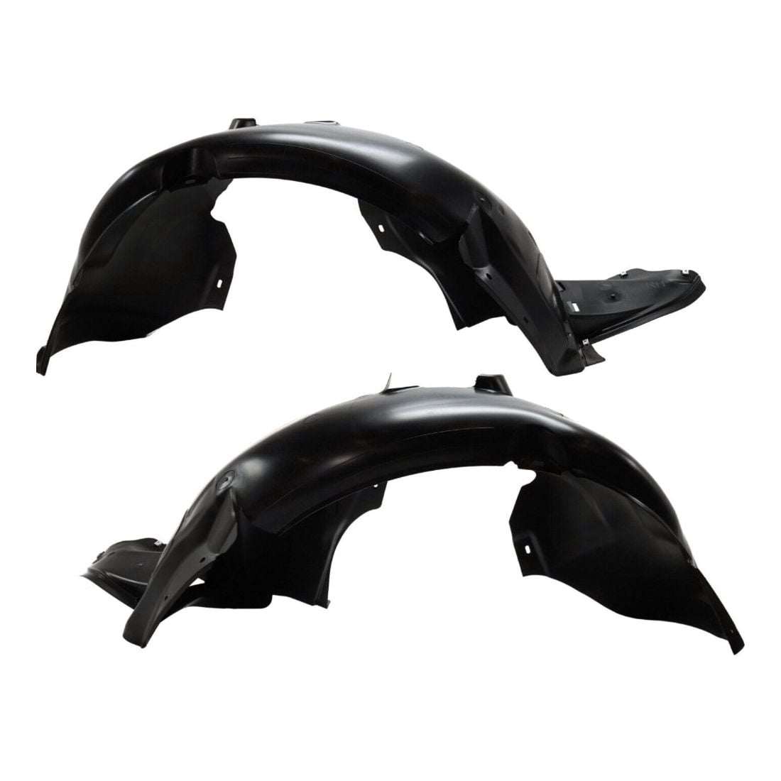 Nee Haoww 2-Piece Front Wheel Liner Set - Left and Right Side Plastic ...