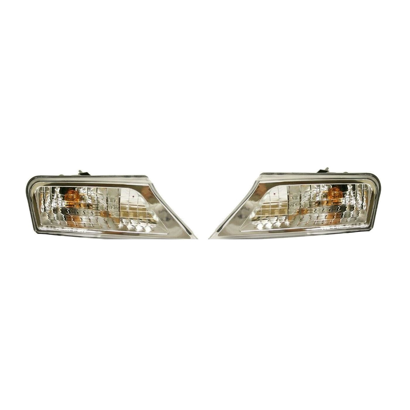 Nee Haoww 2-Piece Signal Light Set With Clear Lens And Bulbs - Walmart.com