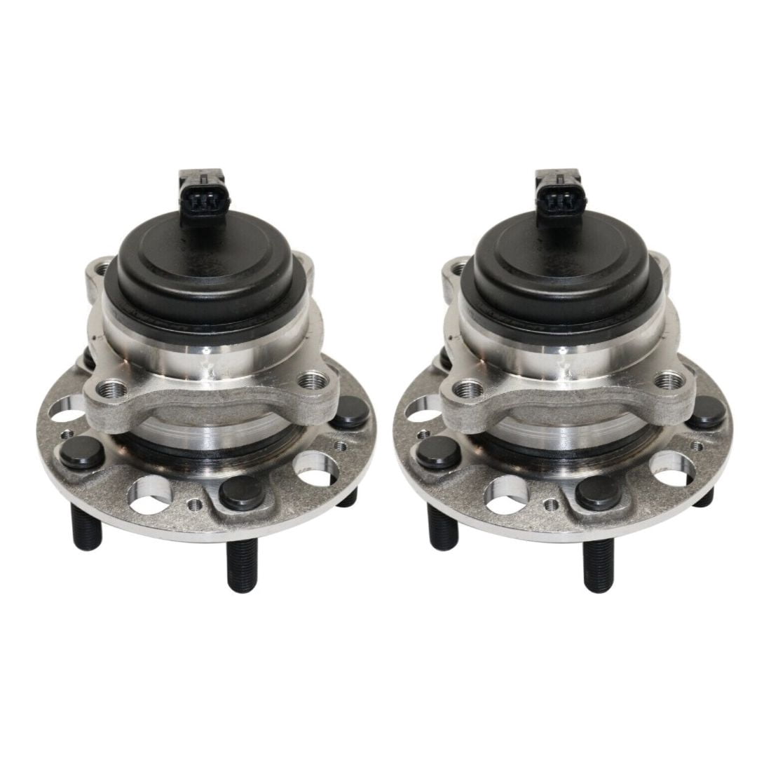 Nee Haoww 2-Piece Wheel Hub Assembly with ABS Sensor and 5-Lug Pattern ...