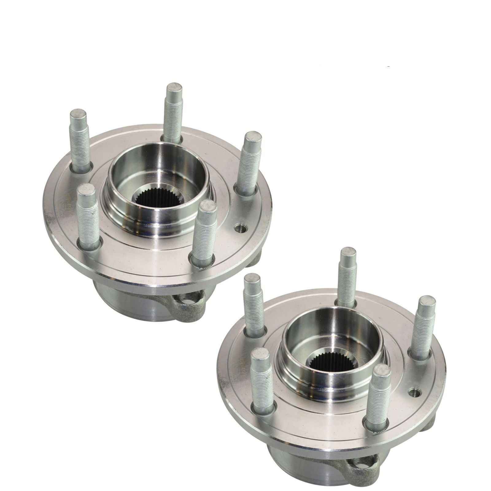 Nee Haoww 2-Piece Wheel Hub and Bearing Assembly Set - Front and Rear ...