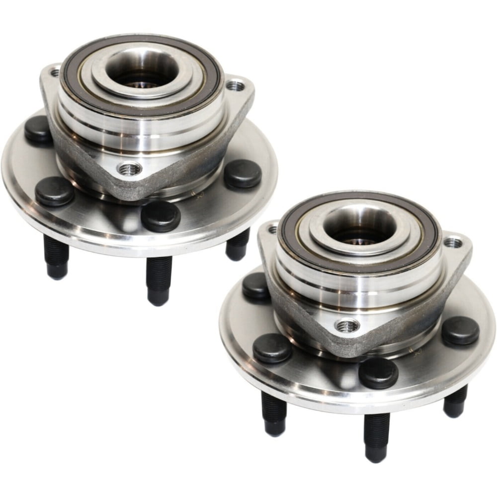 Nee Haoww 2-Piece Wheel Hub and Bearing Assembly Set - Front and Rear ...