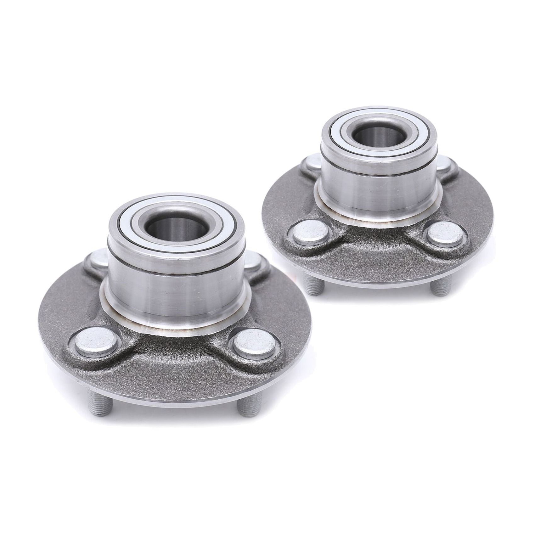 Nee Haoww 2-Piece Wheel Hub and Bearing Assembly Set - Rear Left and ...