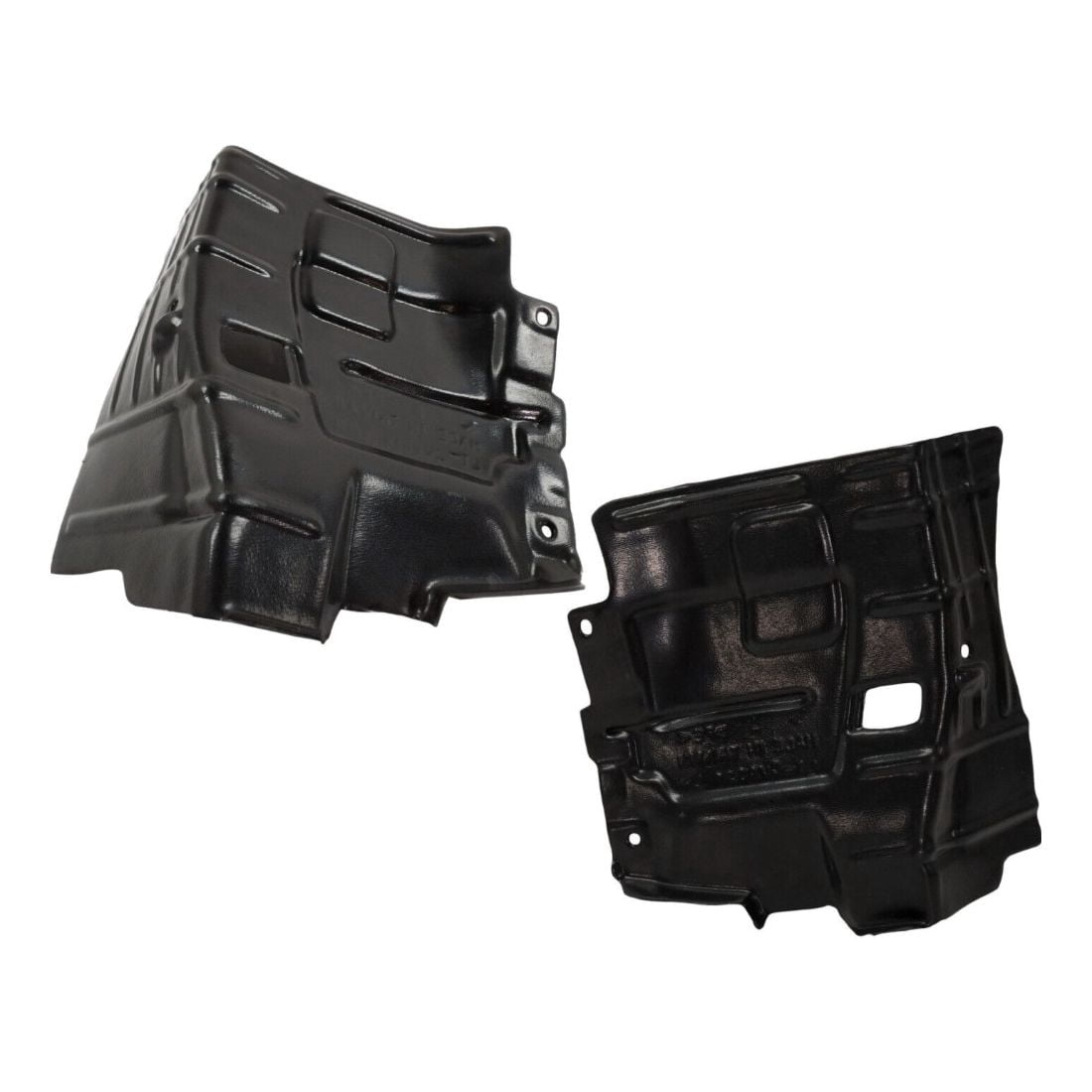 Nee Haoww 2-Piece Wheel Liner Set - Front Left and Right Side Plastic ...