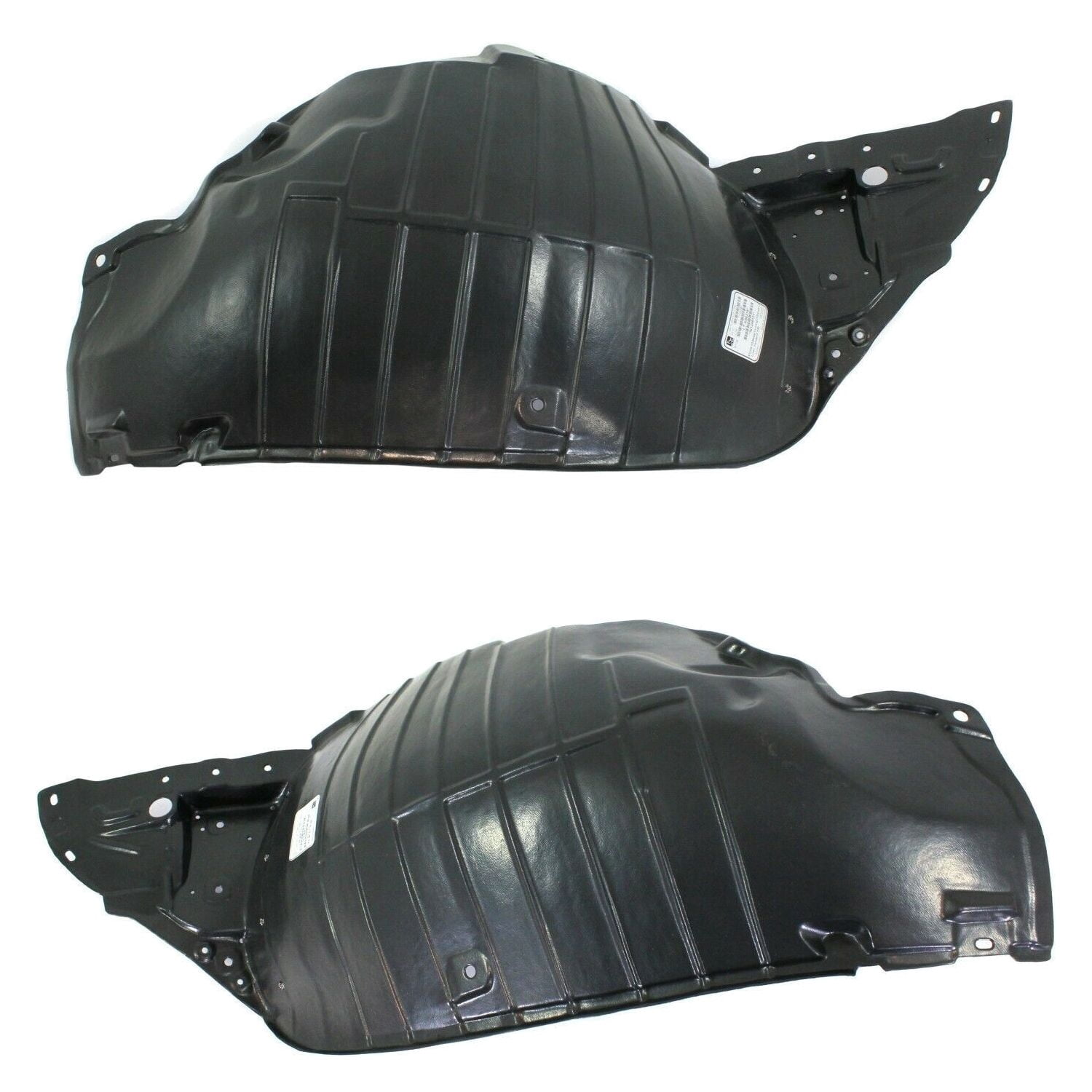 Nee Haoww 2-Piece Wheel Liner Set - Front Left and Right Side Plastic ...