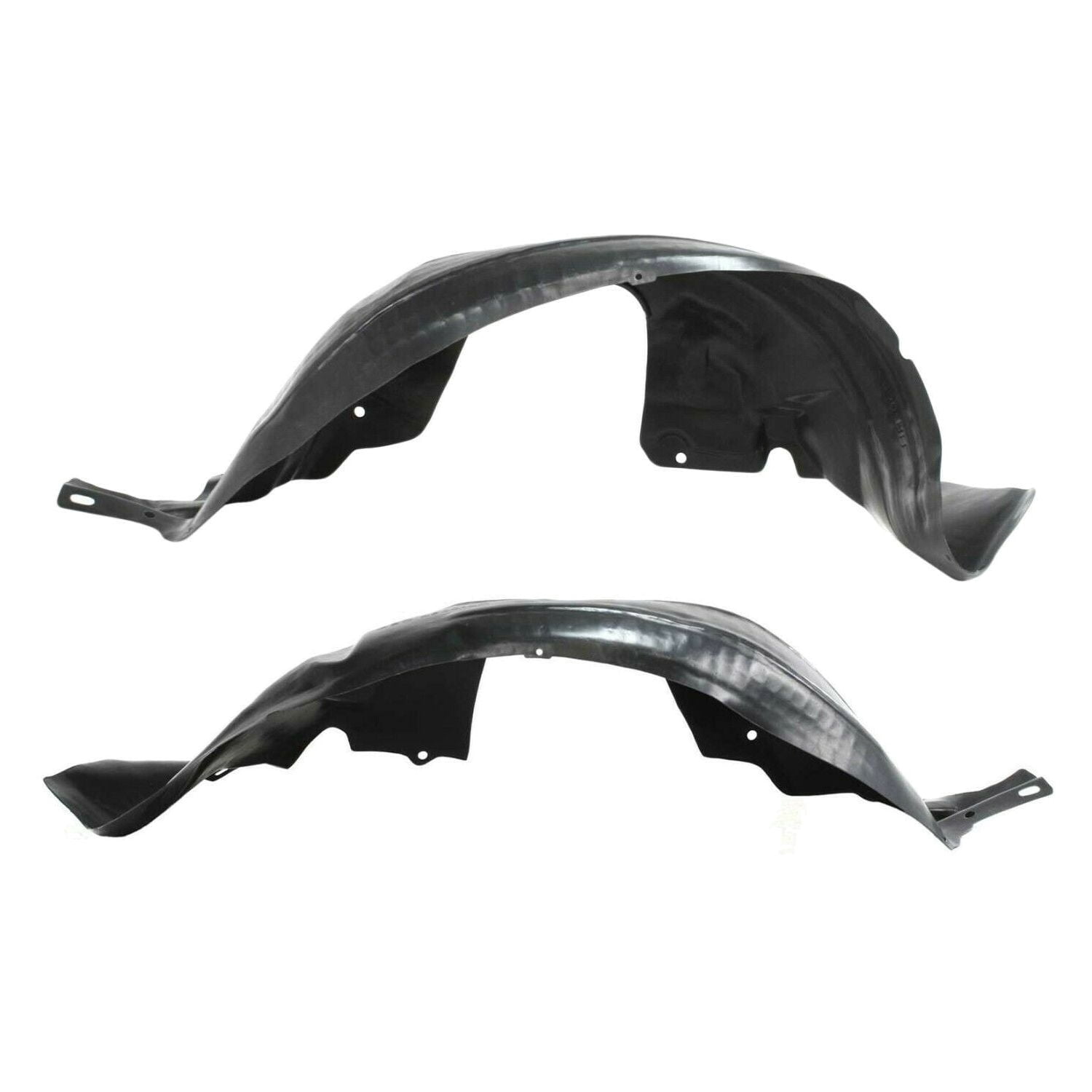 Nee Haoww 2-Piece Wheel Liner Set - Front Left and Right Side Plastic ...
