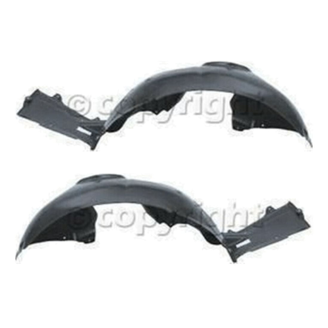Nee Haoww 2-Piece Wheel Liner Set - Front Passenger and Driver Side ...
