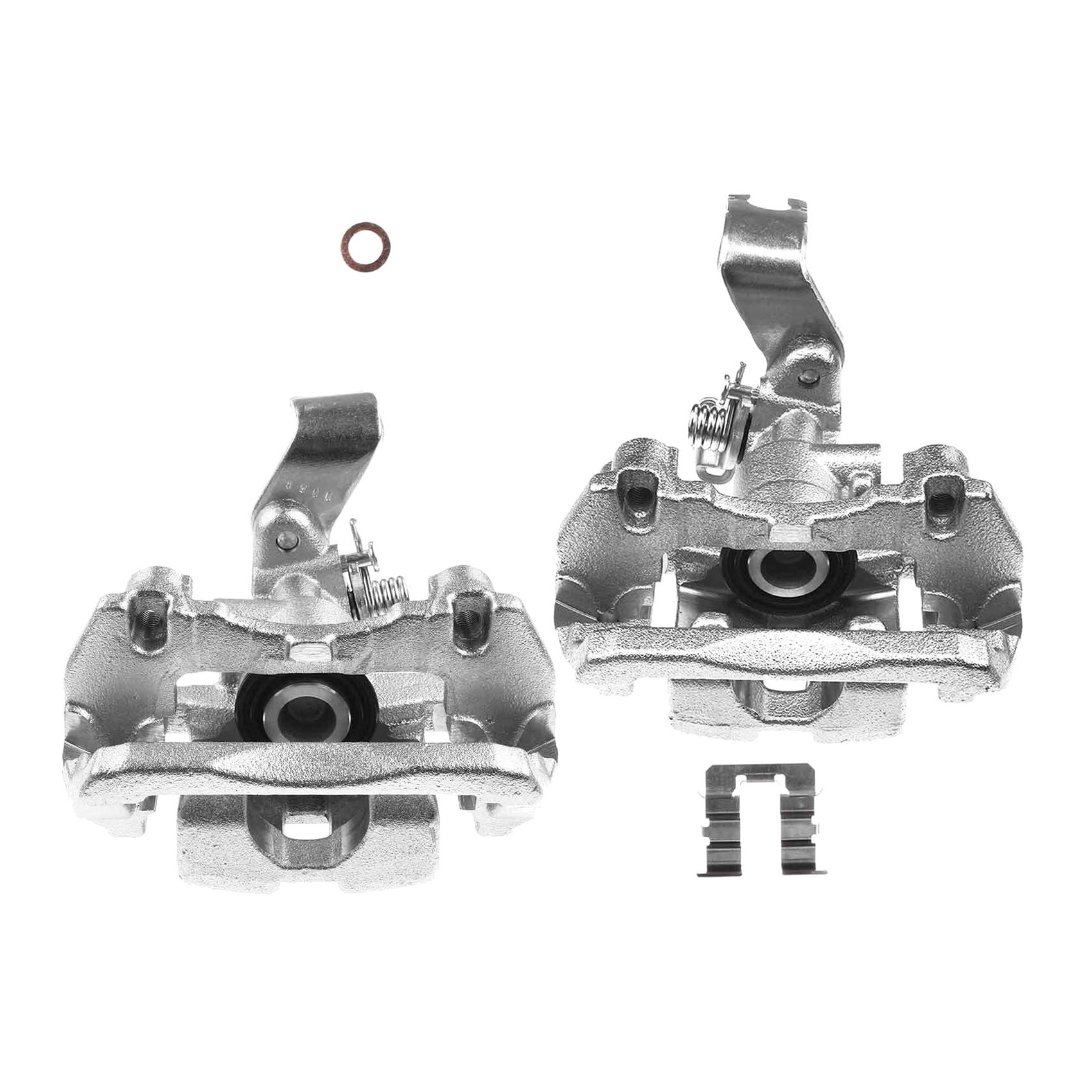 Nee Haoww 2X Rear Disc Brake Caliper with Bracket Set - Walmart.com