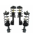 Nee Haoww 4-Piece Front Rear Side Shock Strut & Springs Assembly ...