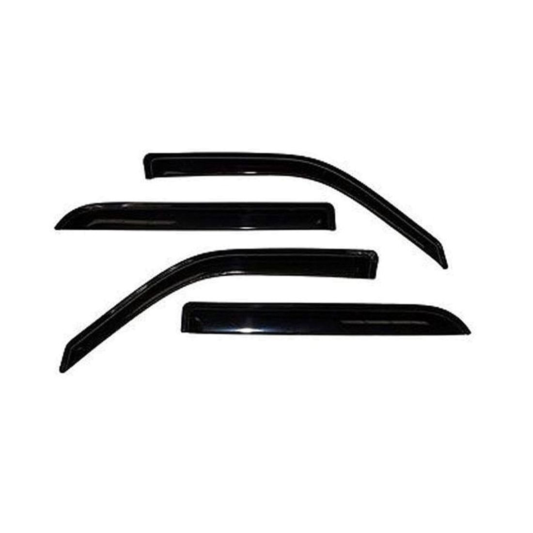 Nee Haoww 4-Piece Sun Rain Wind Deflectors Door Window Visors Outside ...