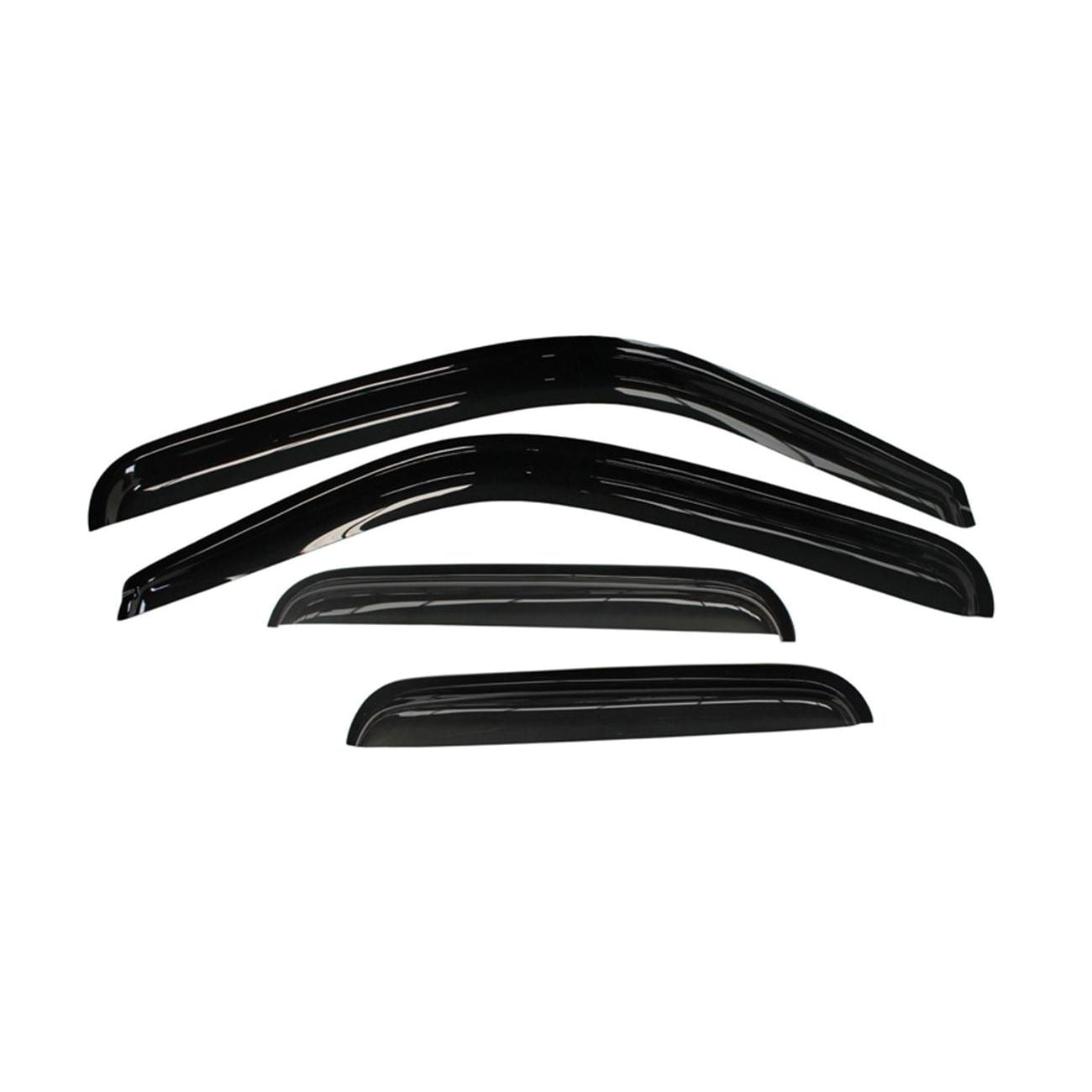 Nee Haoww 4-Piece Sun Rain Wind Deflectors Door Window Visors Outside ...