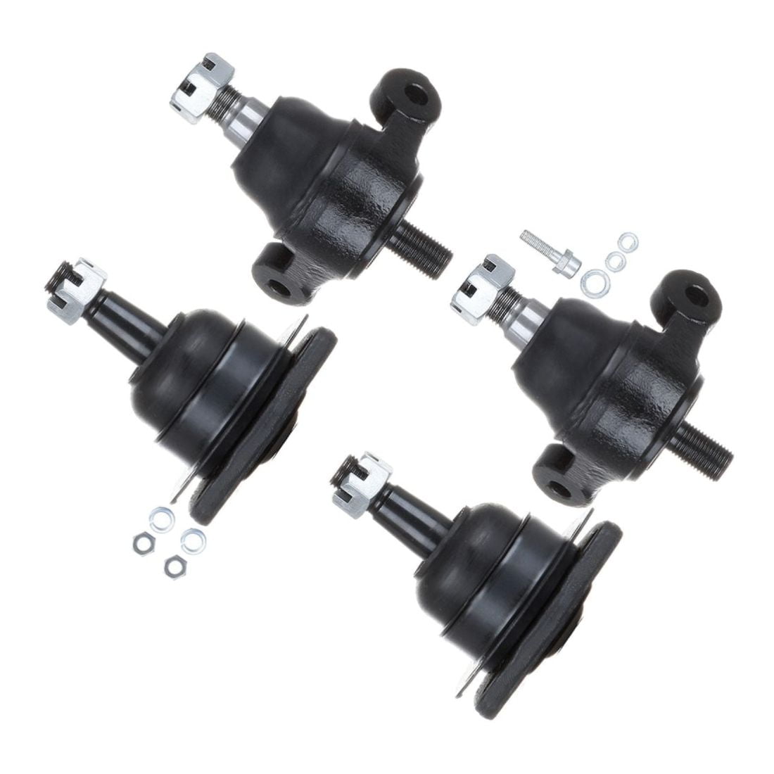 Nee Haoww 4-Piece Suspension Ball Joint Kit - Front Upper and Lower ...