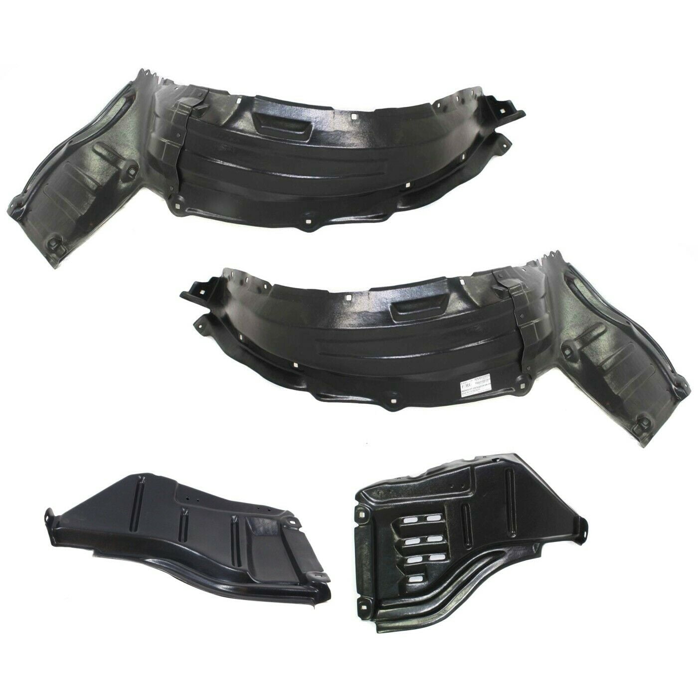 Nee Haoww 4-Piece Wheel Liner Set - Front and Rear, Left and Right ...