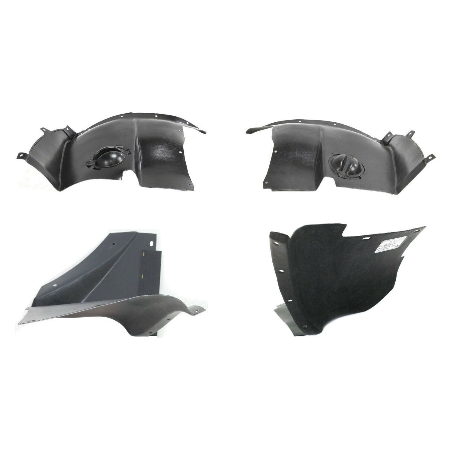 Nee Haoww 4-Piece Wheel Liner Set - Front and Rear - Left and Right ...