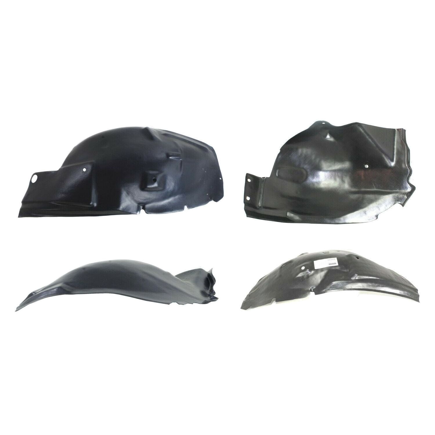 Nee Haoww 4-Piece Wheel Liner Set - Front and Rear, Left and Right ...
