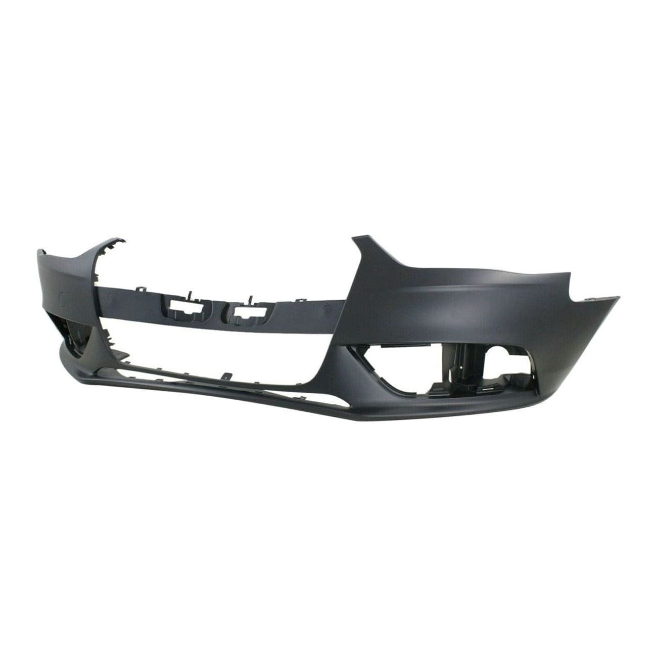 Nee Haoww Front Primed Plastic Bumper Cover with Fog Lamp Holes ...