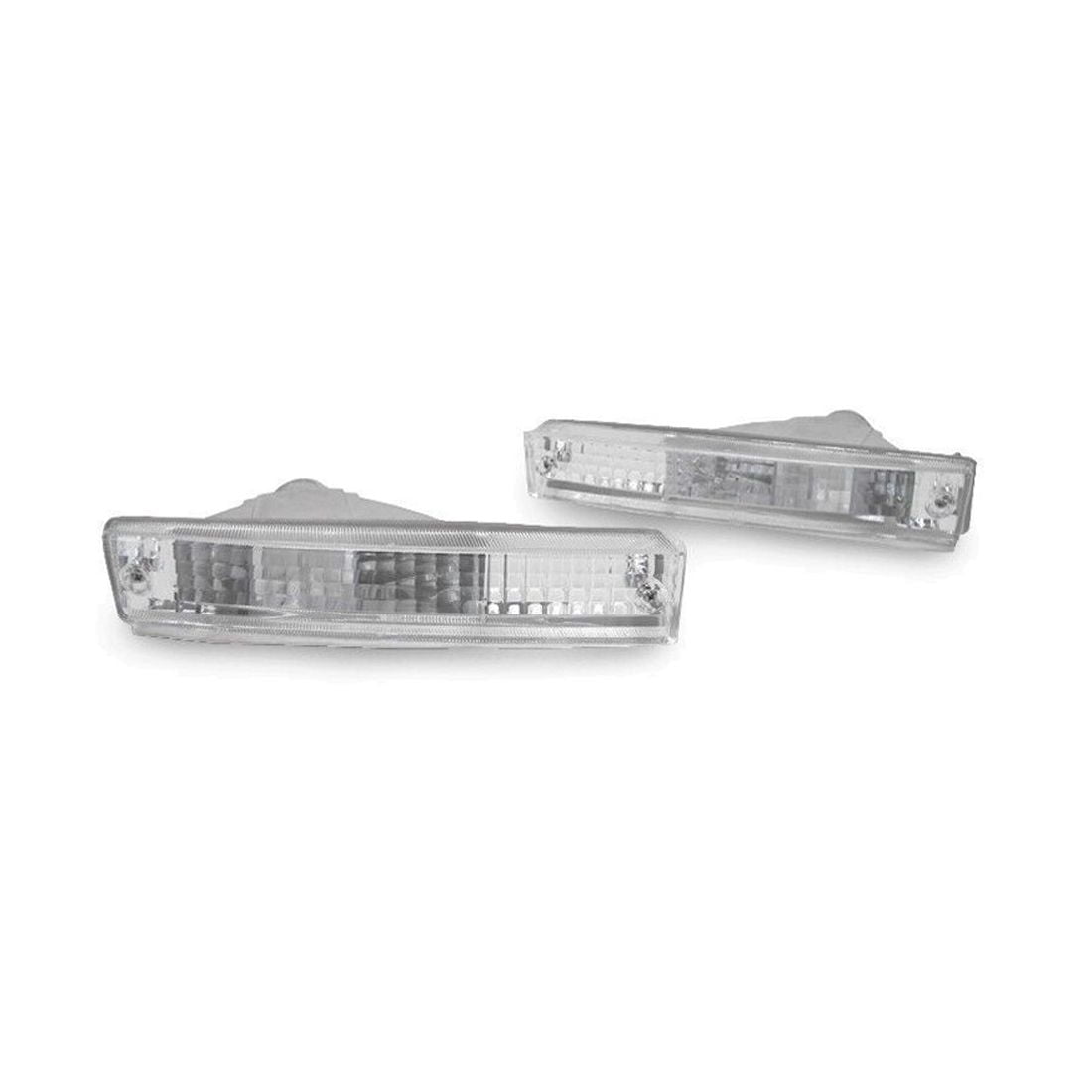 Nee Haoww JDM Crystal Clear Front Bumper Signal Light with ABS Plastic ...