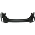 Nee Haoww Rear Upper Primed Plastic Bumper Cover with Sensor Hole ...