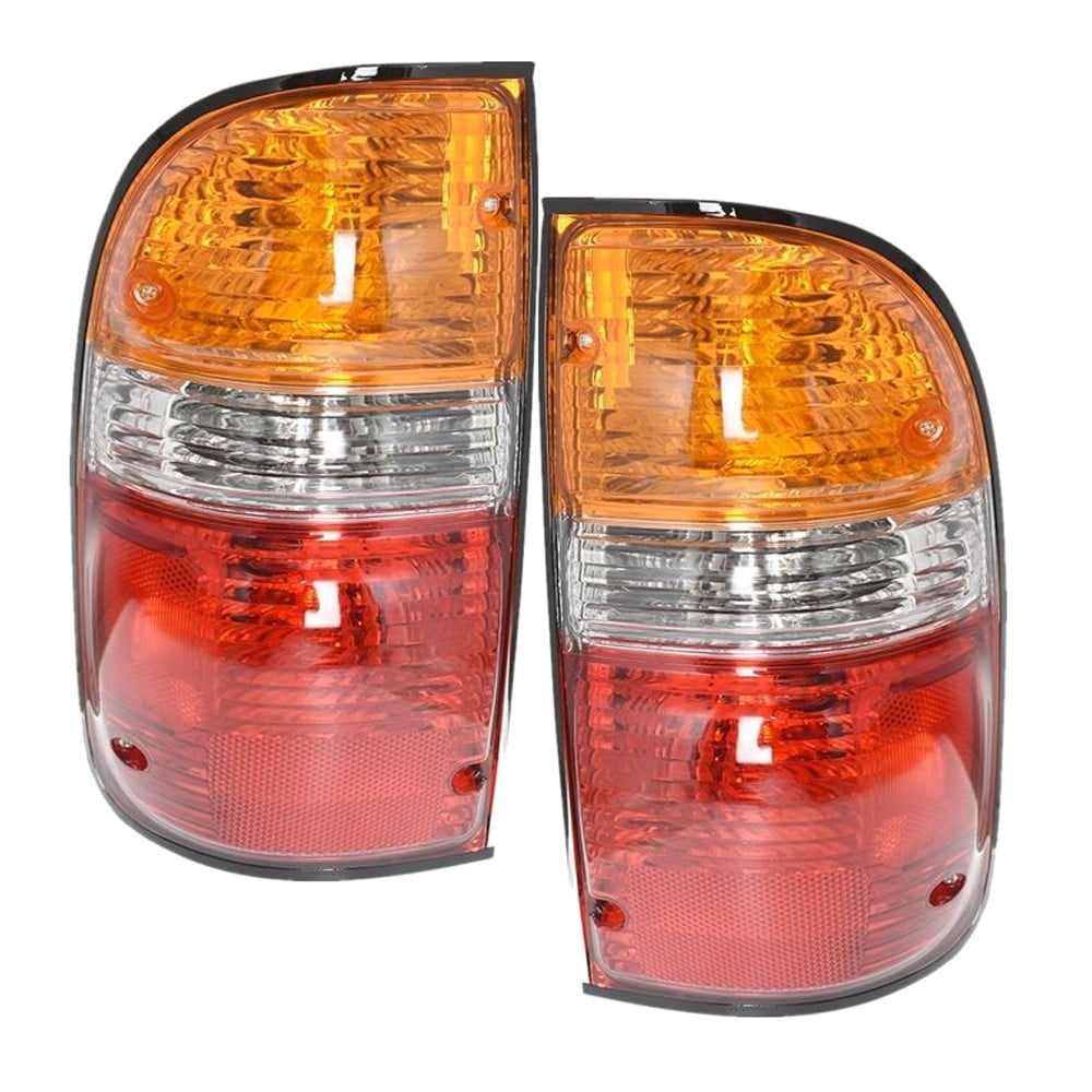 Nee Haoww Tail Light Assembly - Chrome Lamp Set with Bulb, Left or ...
