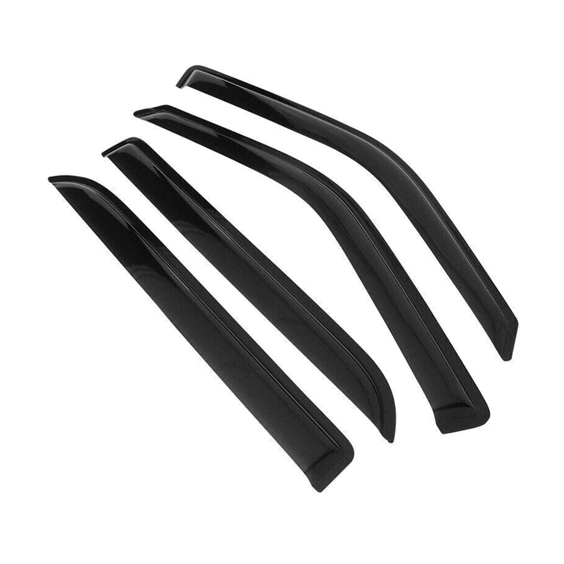 Nee Haoww Window Visor Rain Sun Deflector Acrylic Smoke/Tinted Slim ...