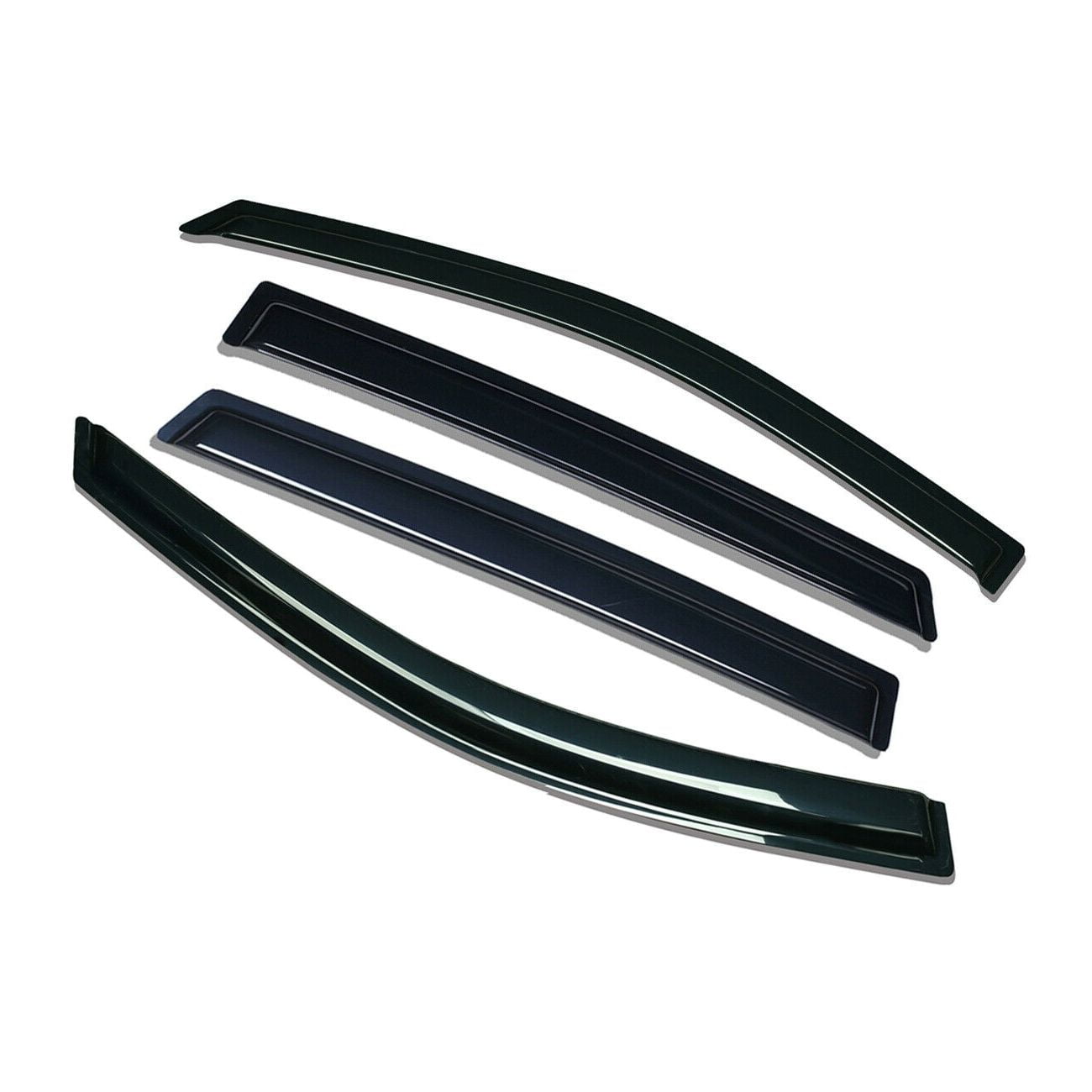 Nee haoww 4pcs Sun Rain Wind Deflectors Door Window Visors Outside ...