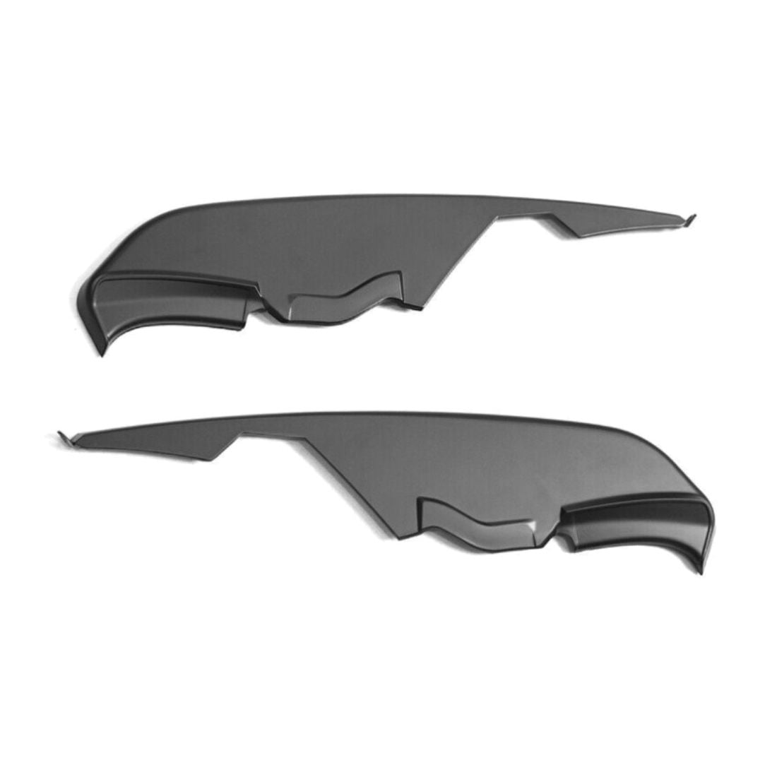 Nee haoww Fog Light Tba Matte Black Fog Splitters Canard Trim Kit for ...