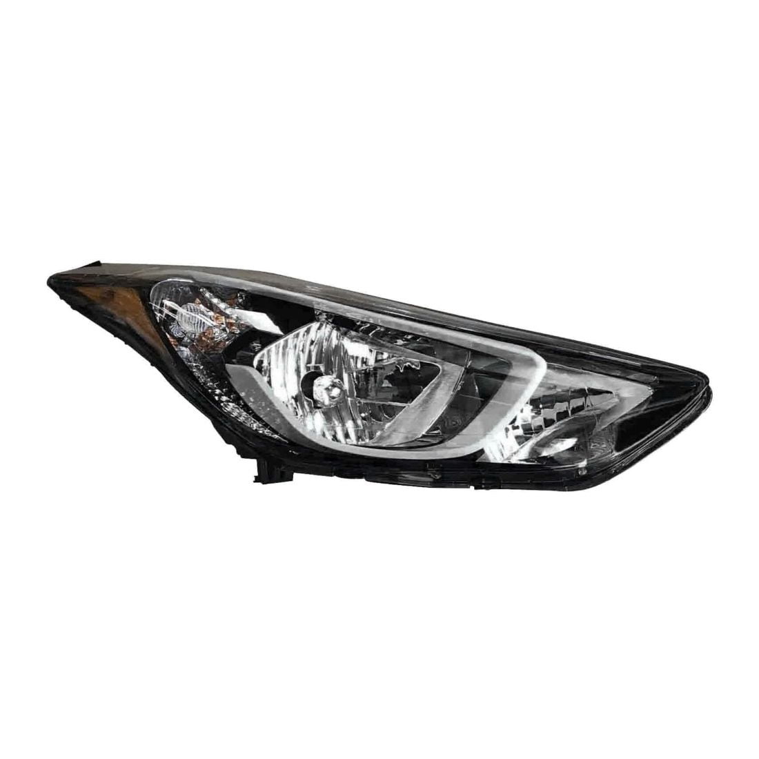 Nee haoww Headlight . H7 High Beam H7 Low Beam Right Passenger Side ABS ...
