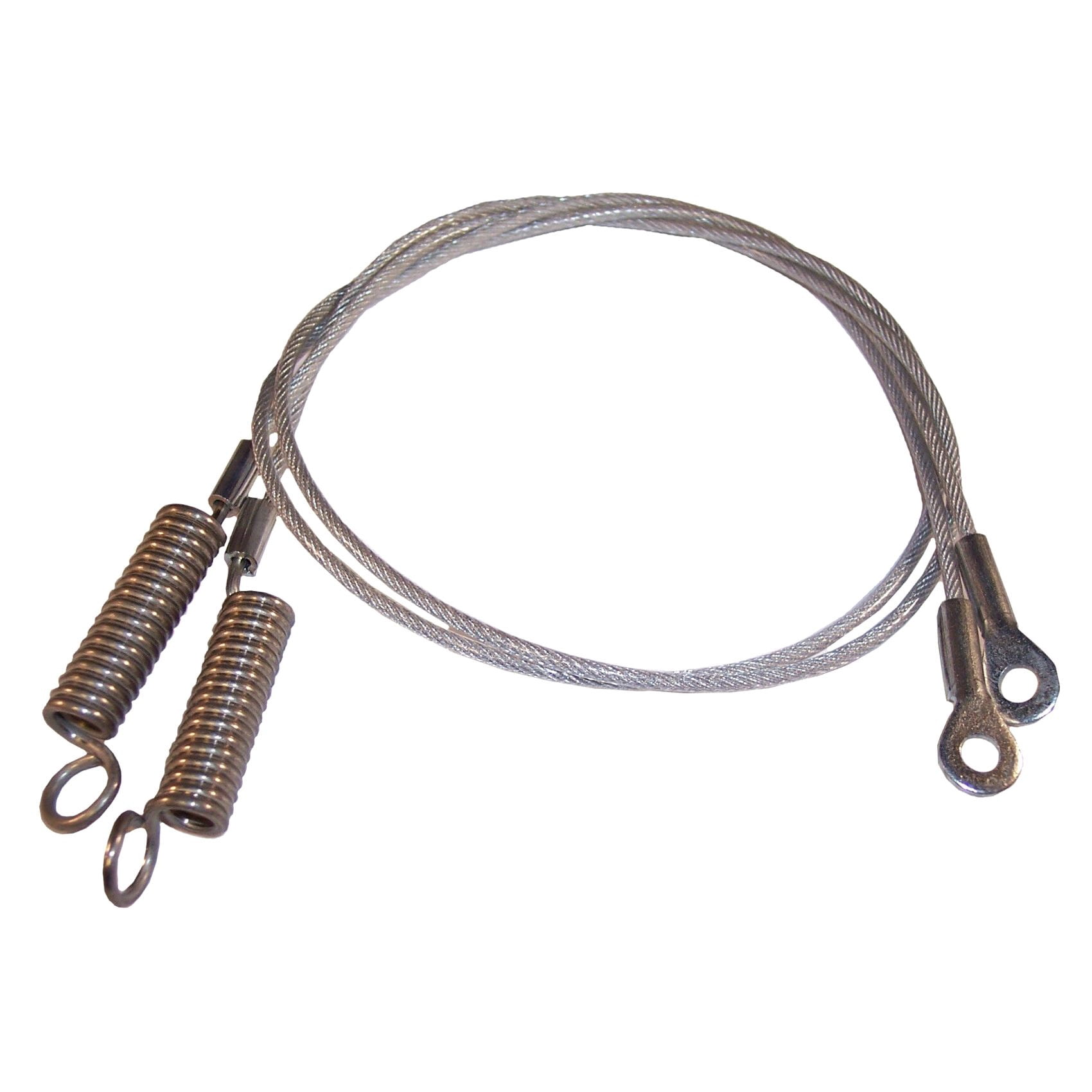 Top Side Tension Hold Down Cables Pair - 2-Qty Steel Silver Convertible ...