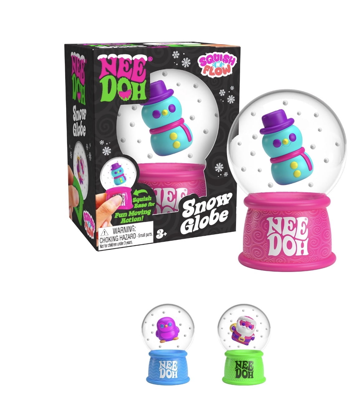 NeeDoh 2025 Squishmas Groovy The Dohman Stress Ball (Squish n' Flow ...