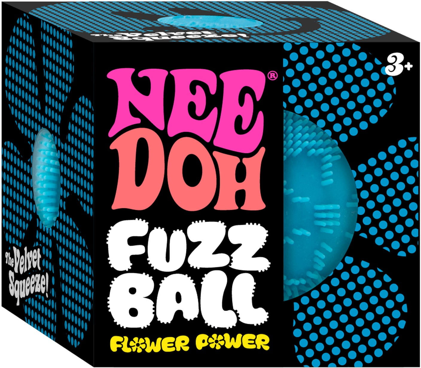 NeeDoh Flower Power BLUE Stress Ball - Walmart.com