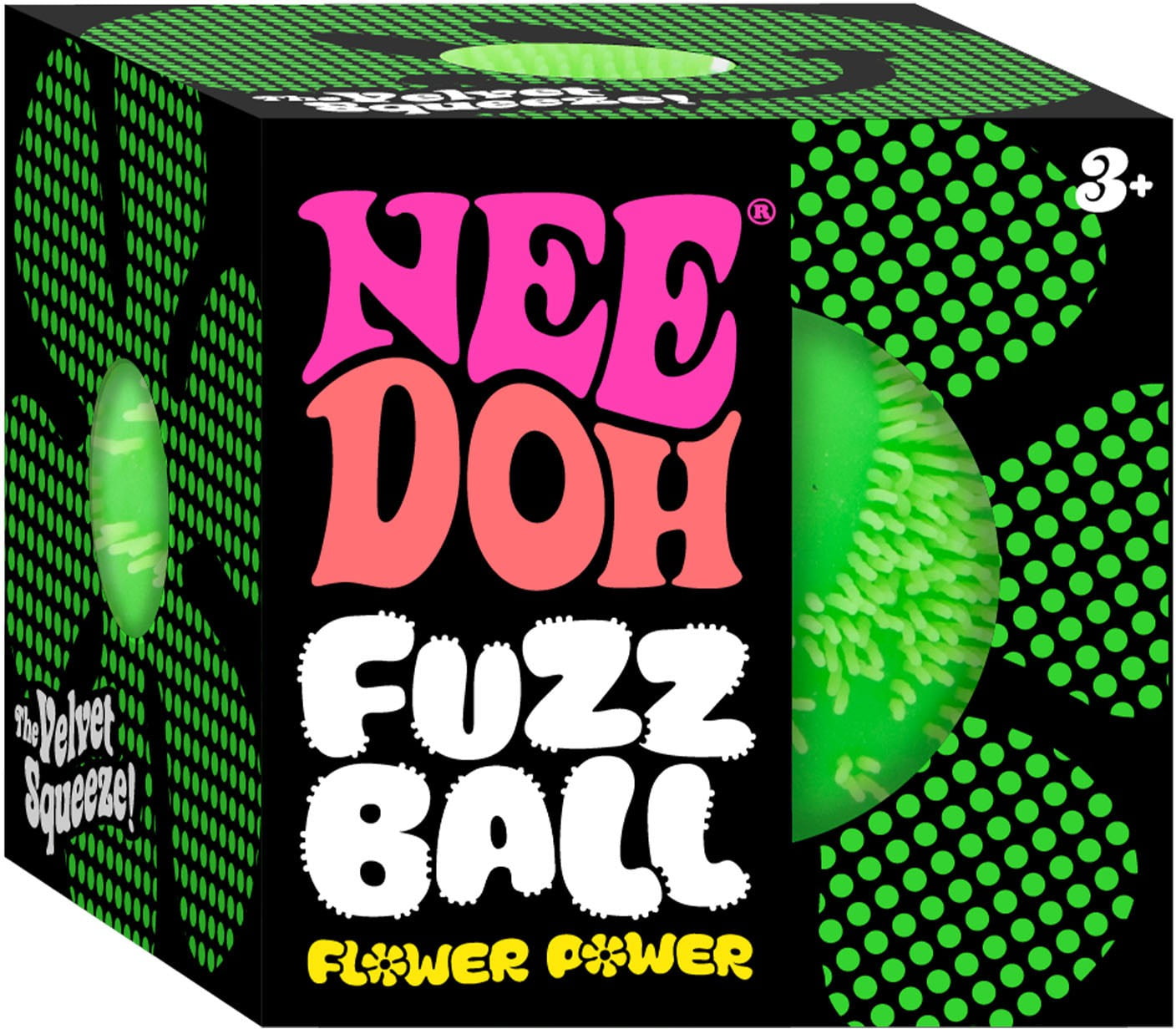 NeeDoh Flower Power GREEN Stress Ball - Walmart.com