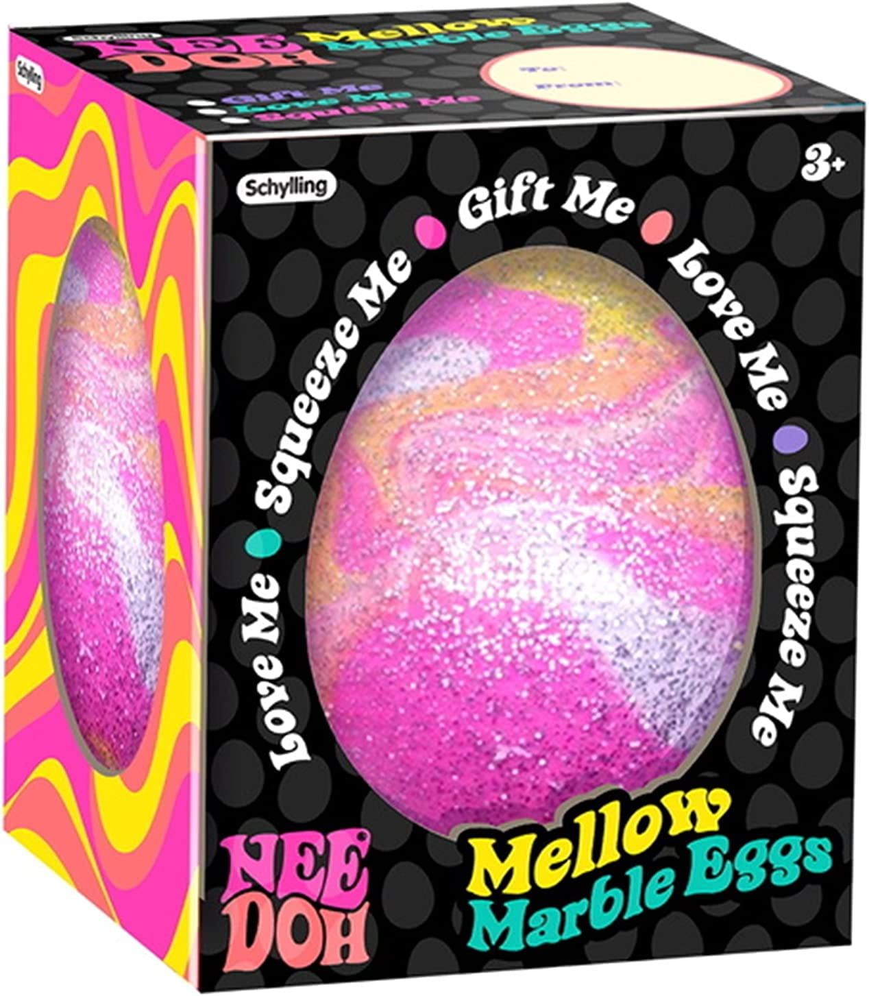 NeeDoh Mellow Marble Eggs Squishy Squeeze Stress Ball - Walmart.com