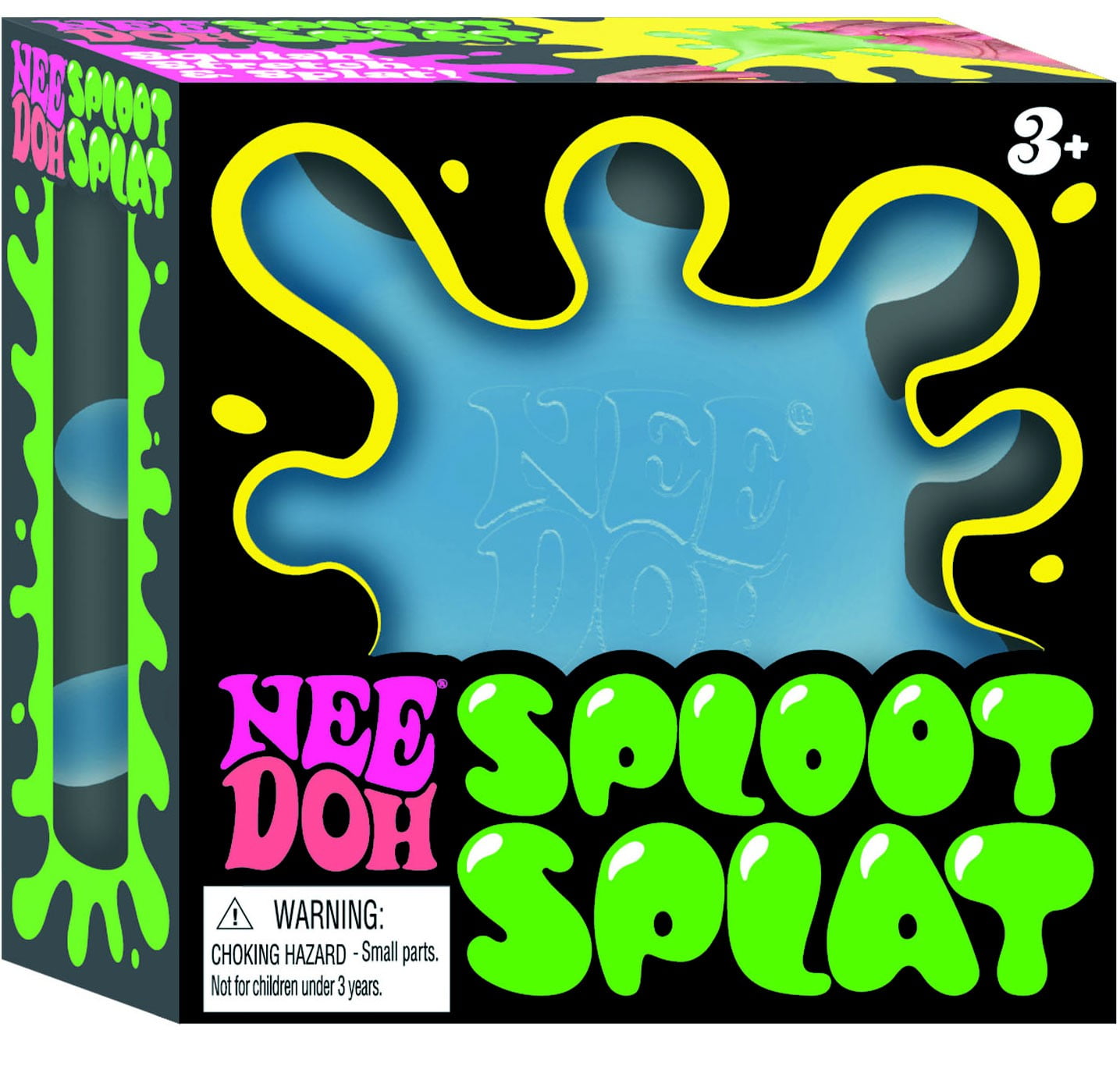 NeeDoh Sploot Splat BLUE Stress Ball - Walmart.com