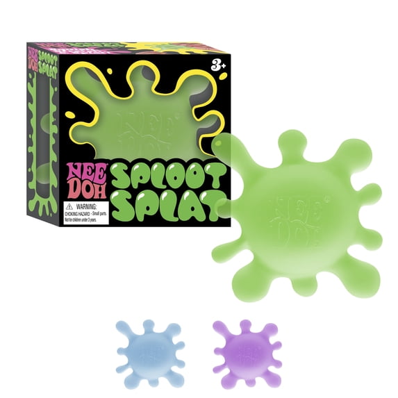 NeeDoh Sploot Splat, Novelty Fidget Toy, (1 Piece, Color May Vary ...