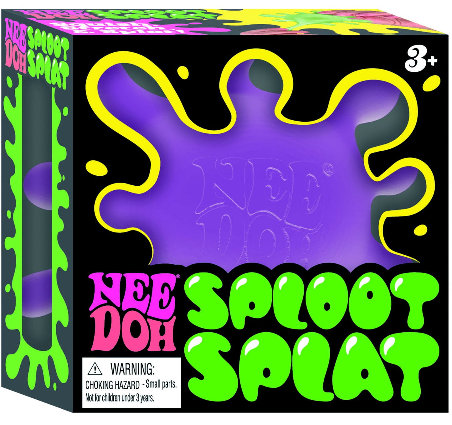 NeeDoh Sploot Splat PURPLE Stress Ball - Walmart.com