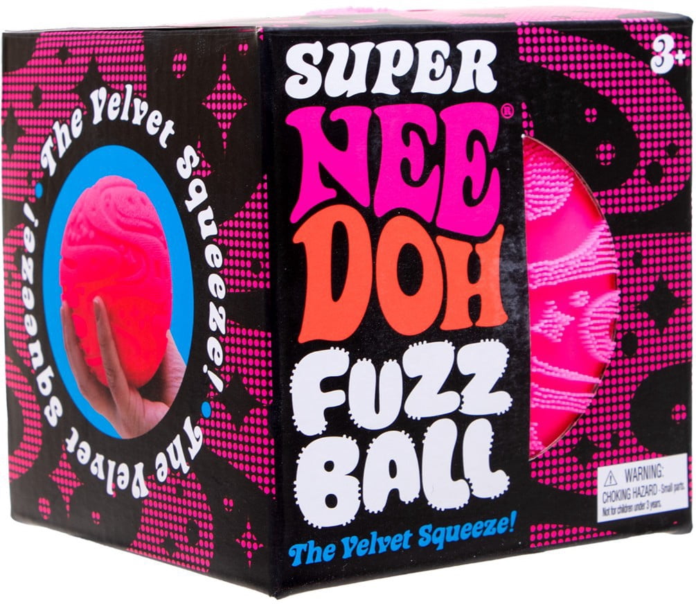 NeeDoh Super Fuzz Ball Stress Ball (1 RANDOM Color) - Walmart.com