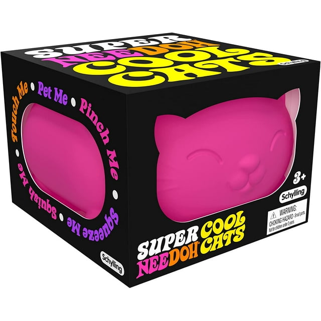 NeeDoh The Groovy Glob Super Cool Cats Stress Ball (1 RANDOM Color) - Walmart.com