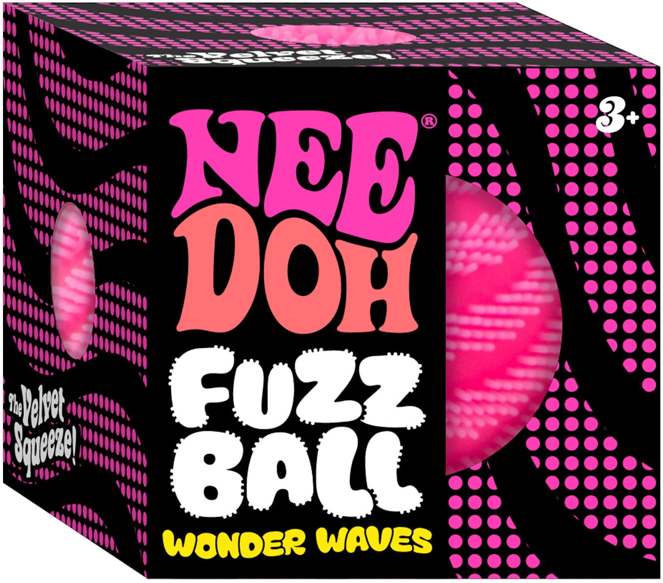 NeeDoh Wonder Waves PINK Stress Ball - Walmart.com