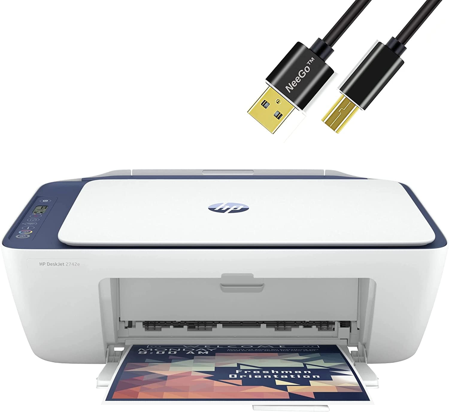HP Wireless Color Inkjet Printer, Scanner, USB, Mobile Printing with ...