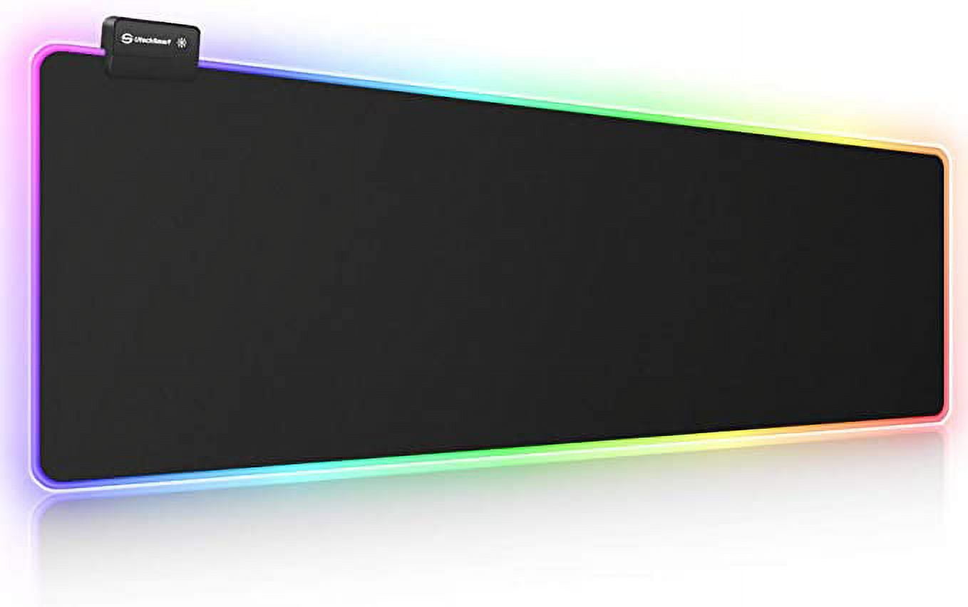 NeeGo RGB Gaming Large Mouse Pad, Wireless Charging, Computer Keyboard ...