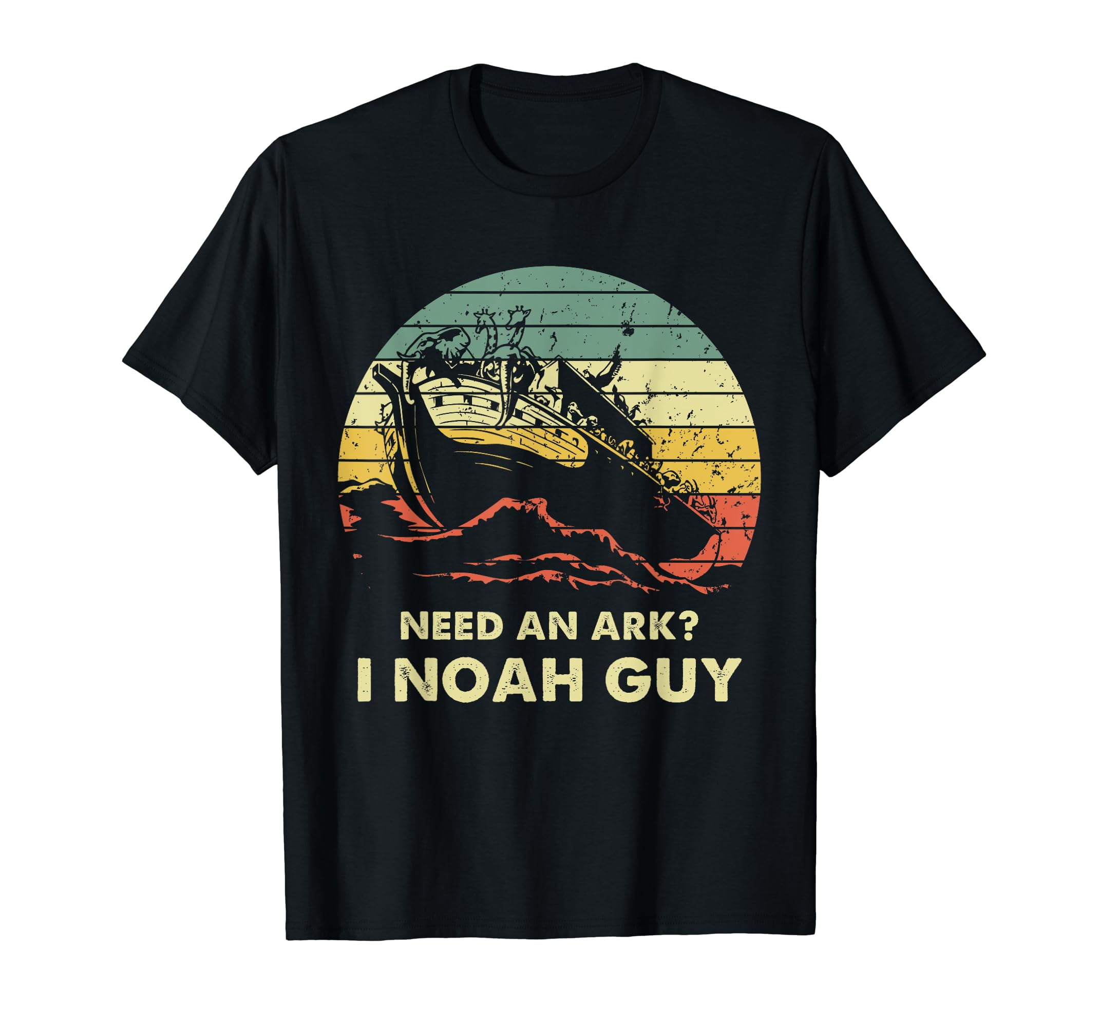 Need An Ark I Noah Guy Christian Jesus Retro Funny T-Shirt - Walmart.com