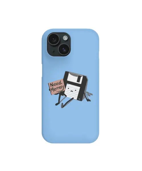 Need Memory Funny Robot Computer RAM Phone Case for iPhone 16 15 14 13 ...