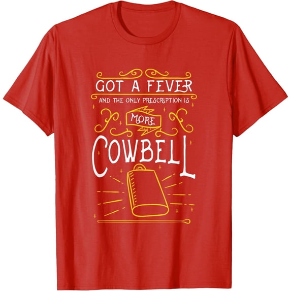 Need More Cowbell Design For Drummer T-Shirt - Walmart.com