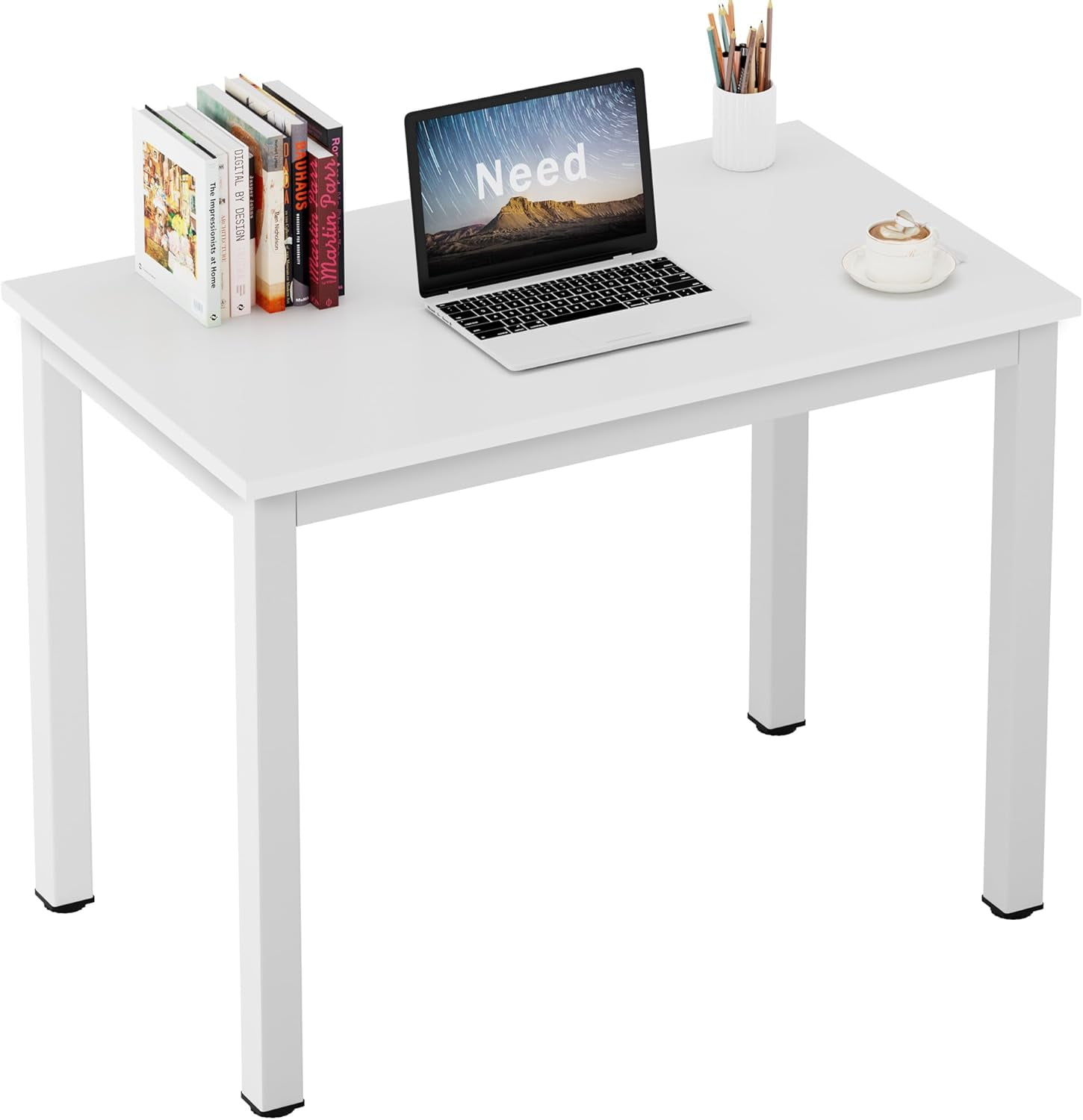 Need Small Table - 31.5 Inch Study Desk for Narrow Spaces,Sturdy and ...