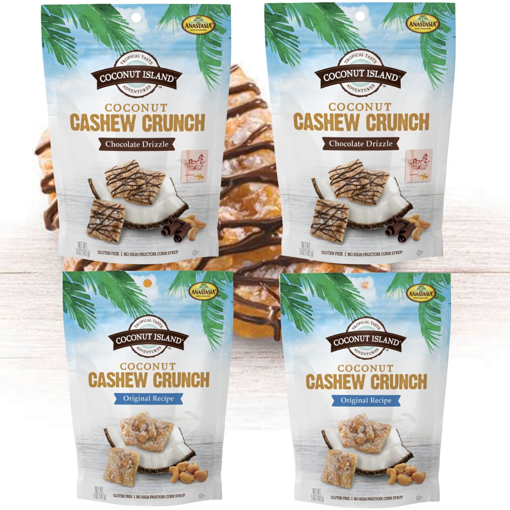 Anastasia Variety pack Coconut Cashew Crunch Original Recipe ...